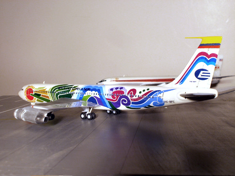 Boeing 707-321B „Sunbird“, Minicraft Model Kits 1:144 von Jürgen Baumgart