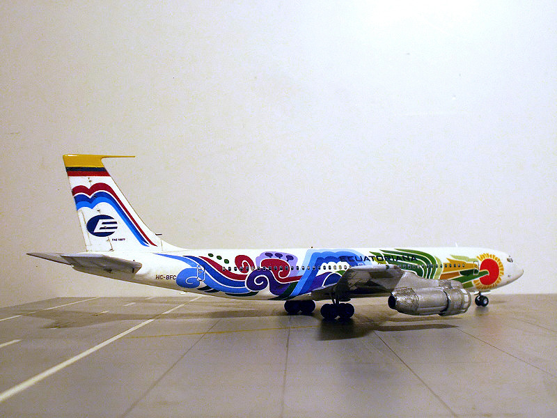 Boeing 707-321B „Sunbird“, Minicraft Model Kits 1:144 von Jürgen Baumgart