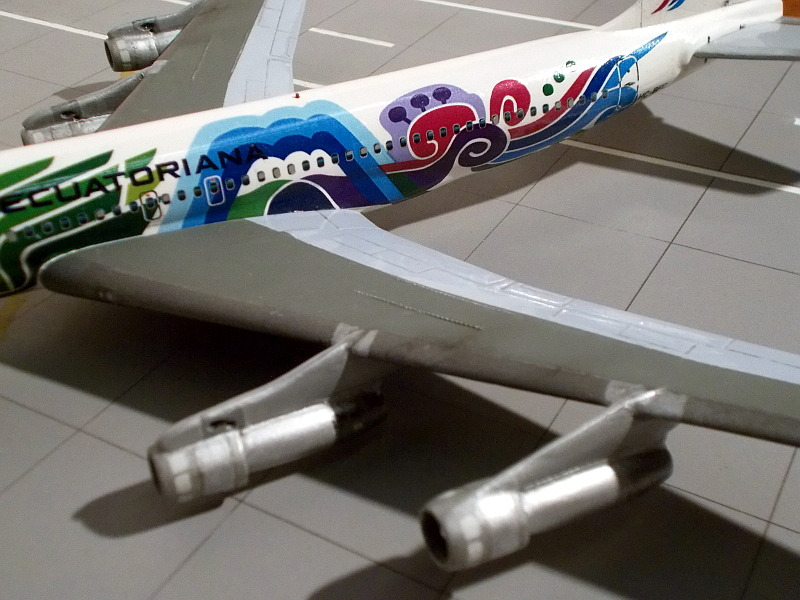 Boeing 707-321B „Sunbird“, Minicraft Model Kits 1:144 von Jürgen Baumgart