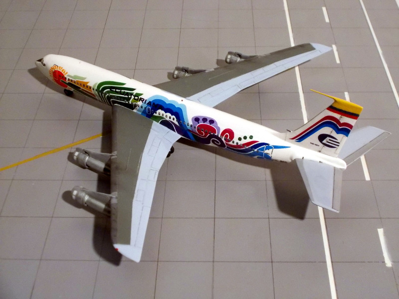 Boeing 707-321B „Sunbird“, Minicraft Model Kits 1:144 von Jürgen Baumgart