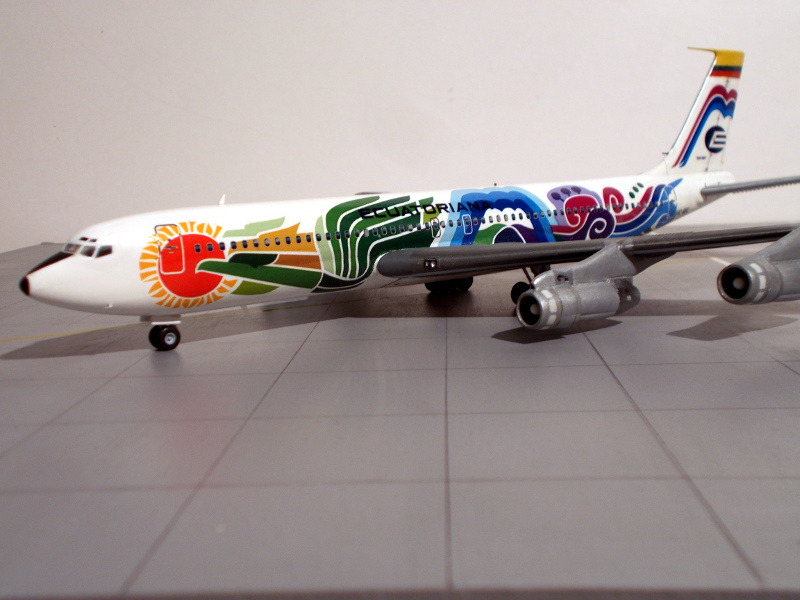 Boeing 707-321B „Sunbird“, Minicraft Model Kits 1:144 von Jürgen Baumgart