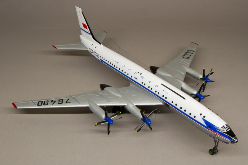 Tupolew Tu-114, RusAir 1:144 von Marco Coldewey