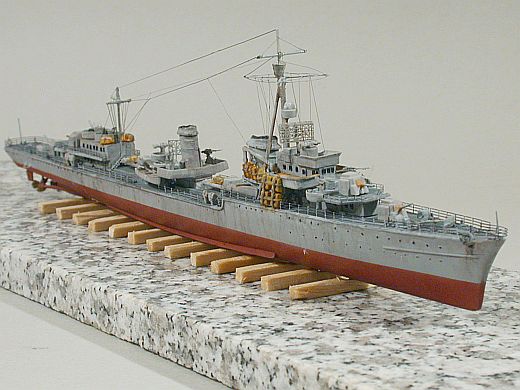 Narvik Class Destroyer, Airfix 1:600 von Frank Spahr