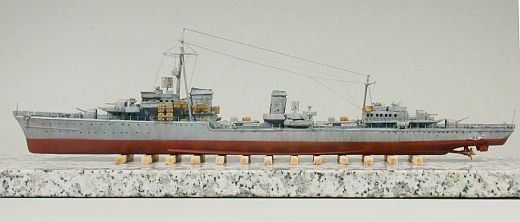 Narvik Class Destroyer, Airfix 1:600 von Frank Spahr