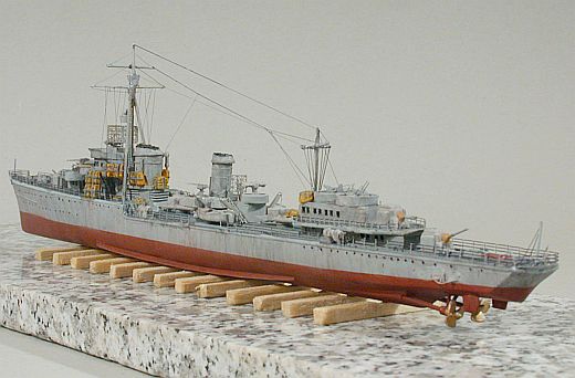 Narvik Class Destroyer, Airfix 1:600 von Frank Spahr