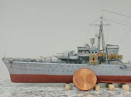 Narvik Class Destroyer, Airfix 1:600 von Frank Spahr