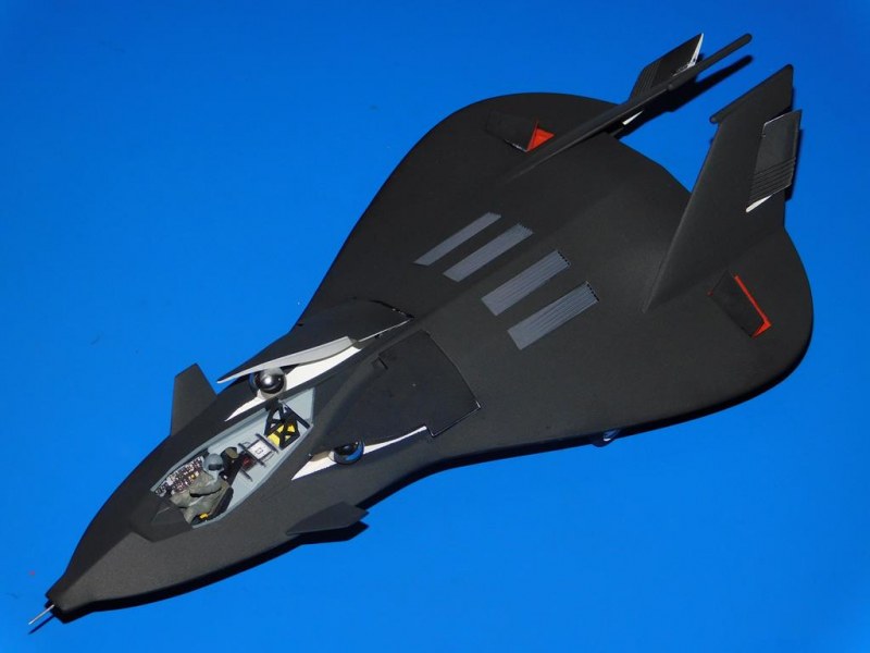 Lockheed F-19 Stealth Strike Fighter, Italeri 1:72 von Oliver Zwiener