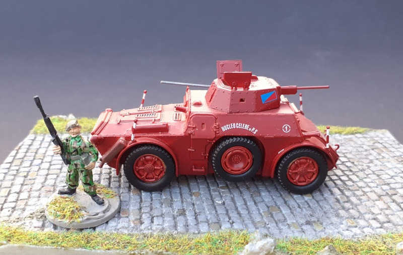 Autoblinda AB 43, Italeri 1:72 von Tom Klose