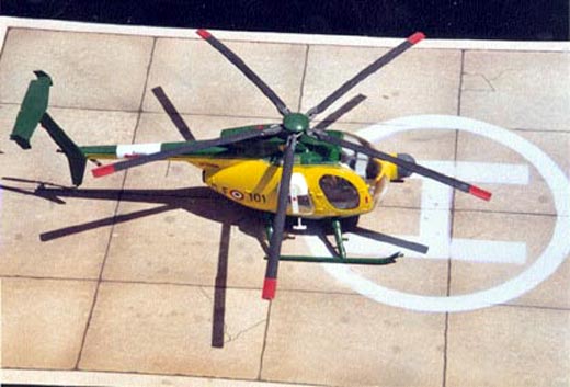 Hughes 500 MD, Academy 1:48 von Axel Schulz