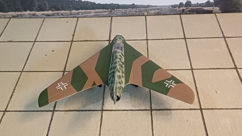 Messerschmitt P.1111, PM Modell 1:72 von Peter Lindner