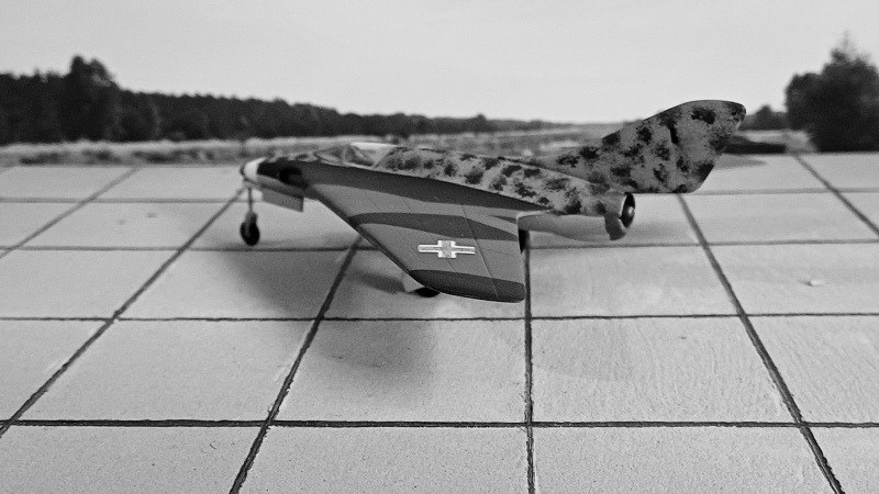 Messerschmitt P.1111, PM Modell 1:72 von Peter Lindner