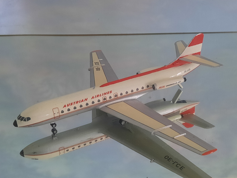 SE-210 Caravelle VI-R, Airfix 1:144 von Werner Rannert