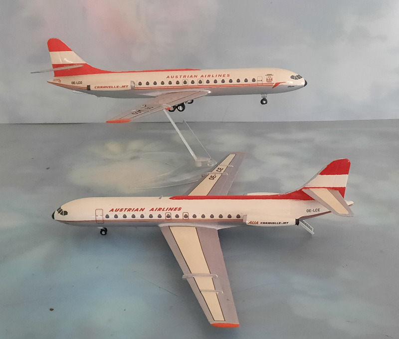 SE-210 Caravelle VI-R, Airfix 1:144 von Werner Rannert