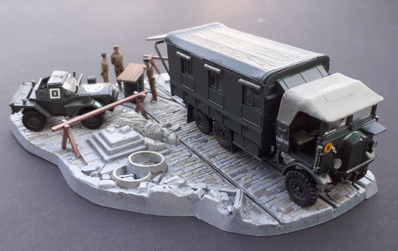 Monty´s Caravan & Daimler Mk II Scout Car, Matchbox 1:76 von Tom Klose