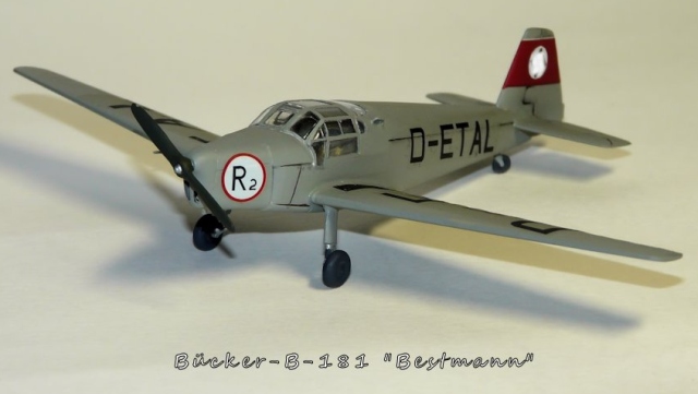 Bücker Bü 181 Bestmann, Huma 1:72 von Christian Meyerhoff
