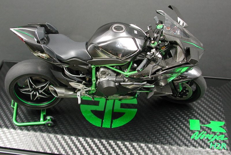 Kawasaki Ninja H2R, Tamiya 1:12 von Dirk Heyer