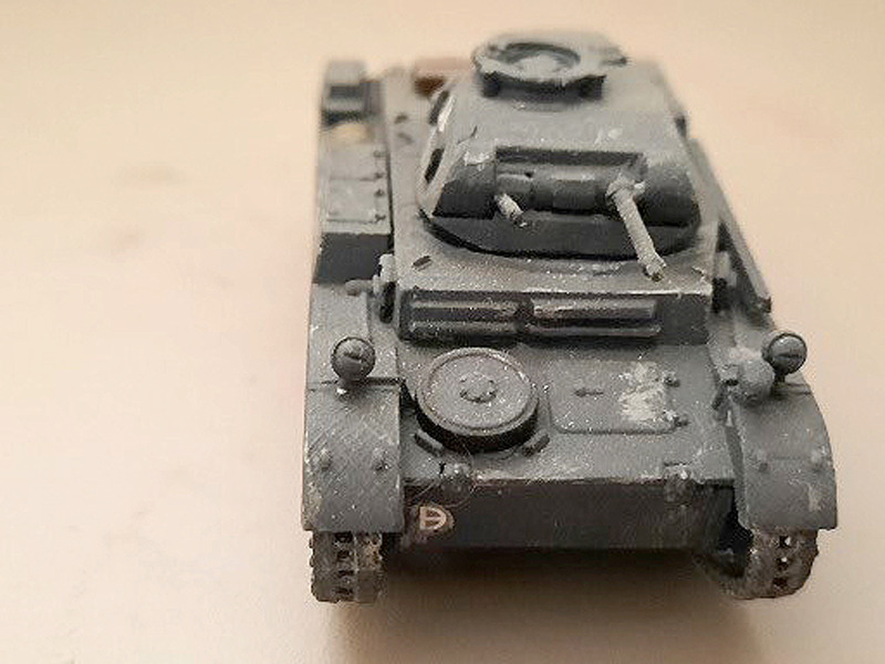 Panzer II Ausf. F, Matchbox 1:76 von Norbert Gauder