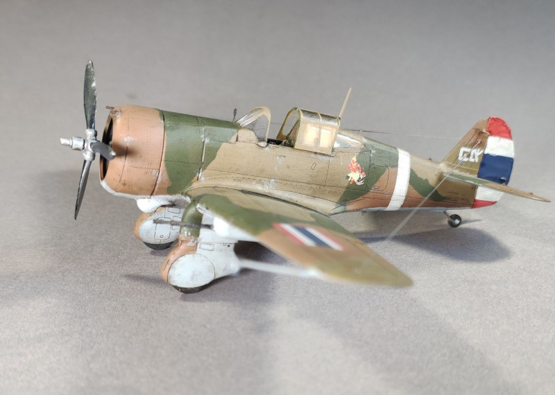 Curtiss H-75N Hawk, Clear Prop! 1:72 von Andy Hartung