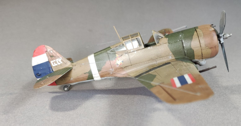 Curtiss H-75N Hawk, Clear Prop! 1:72 von Andy Hartung
