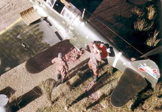 Kawasaki Ki-61 I Otsu Hien, Hasegawa 1:48 von Sören Bartusch