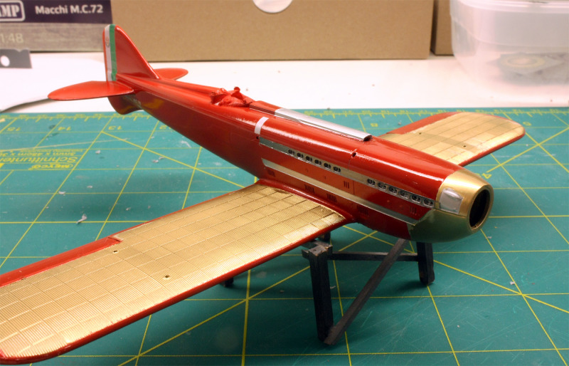 Macchi-Castoldi M.C.72, AMP - Accurate Model Parts 1:48 von Roland ...