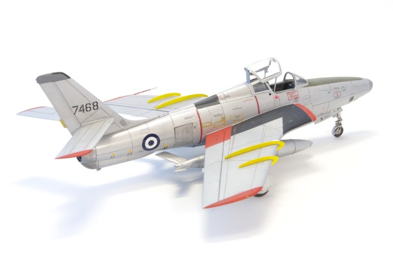 Republic RF-84F Thunderflash, Italeri 1:72 von Bernd Korte