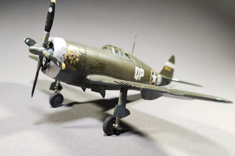Republic P-47C "Razorback", Lindberg 1:72 von Andy Hartung