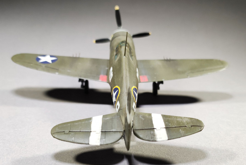 Republic P-47C Thunderbolt Razorback, Lindberg 1:72 von Andy Hartung