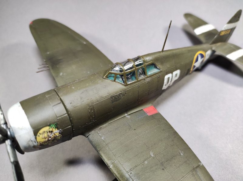 Republic P-47C "Razorback", Lindberg 1:72 von Andy Hartung