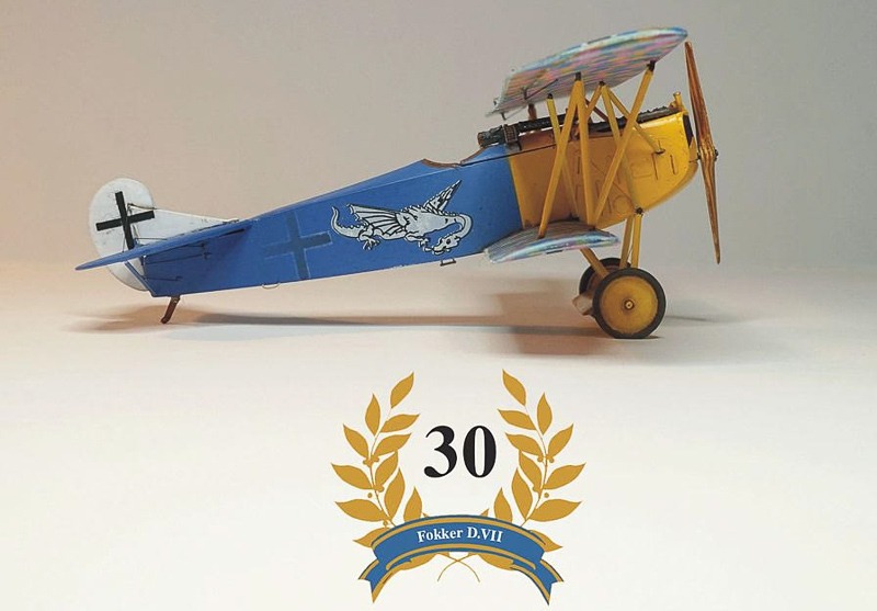 Fokker D.VII, Roden 1:72 von Peter Hochstrasser