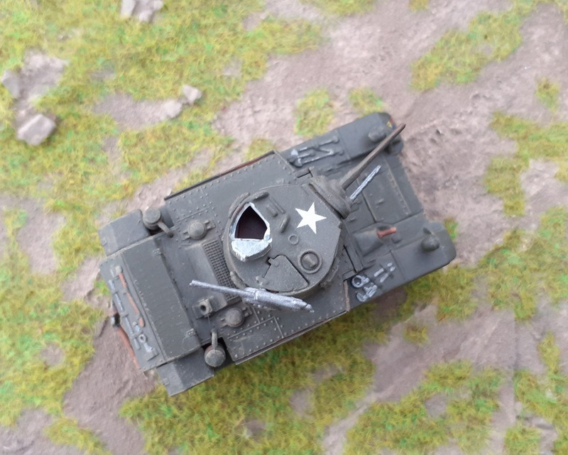 M3A1 Stuart "Honey", Matchbox 1:76 von Tom Klose