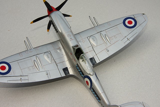 Supermarine Spitfire F.22, Airfix 1:48 von Frank Richter