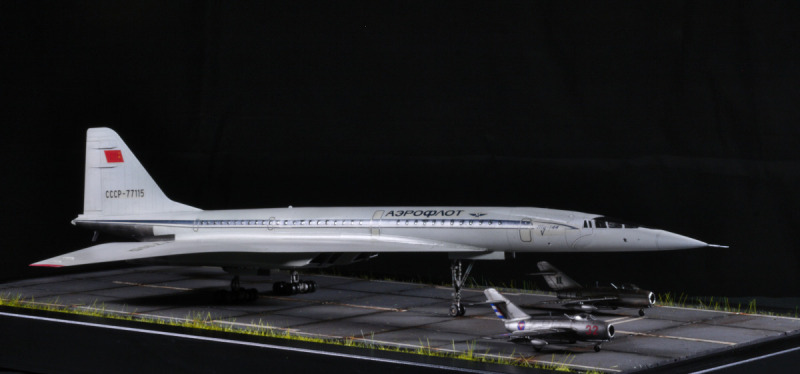 Tupolew Tu-144, ICM 1:144 von Sven Lenz