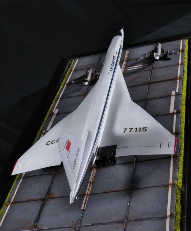 Tupolew Tu-144, ICM 1:144 von Sven Lenz