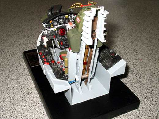Lockheed F-104 Starfighter-Cockpit, Esci 1:12 von Frank Ortner