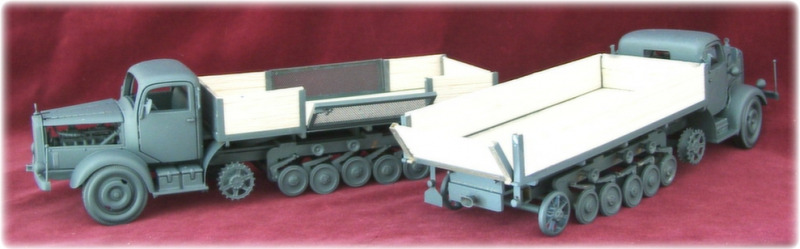 Mercedes-Benz L4500 R Maultier, MEBA 1:25 von Günter Schmitt