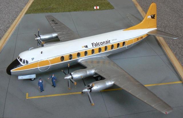 Vickers Viscount Serie 700, MACH2 1:72 von Rico Christmann