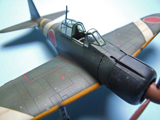 Mitsubishi A6M Model 32 Zero, Hasegawa 1:48 von Jan Goormans