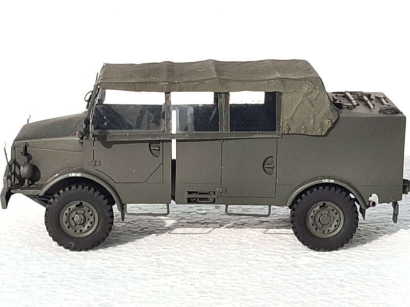 Borgward B2000 A/O (Kübelwagen), Perfect Scale Modellbau 1:35 von Hauke ...