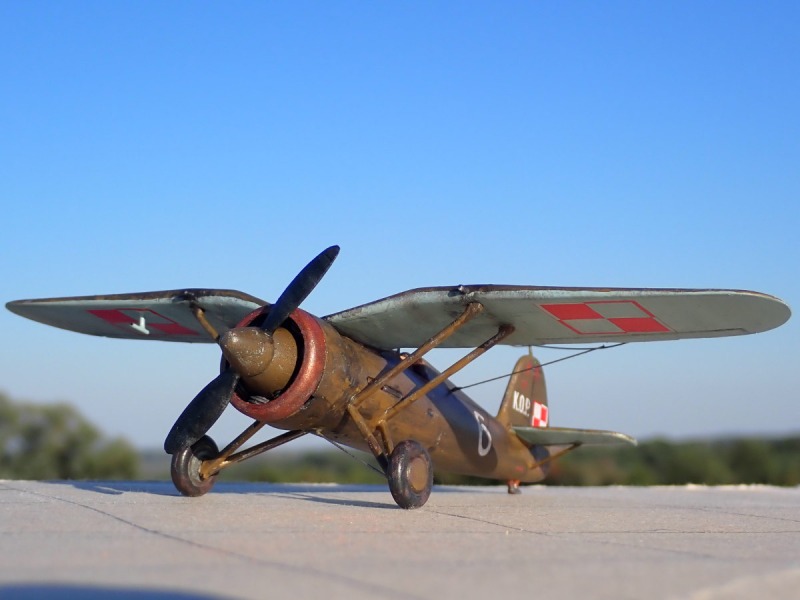 PZL P.11c, Mistercraft 1:72 von Thomas Brückelt