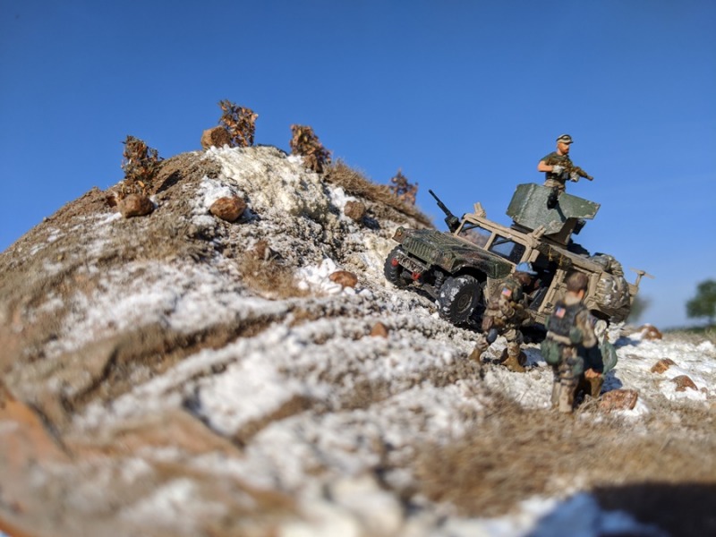 HMMWV GMV Dumvee Ground Mobility Vehicle, Military Wheels 1:72 von Theo ...