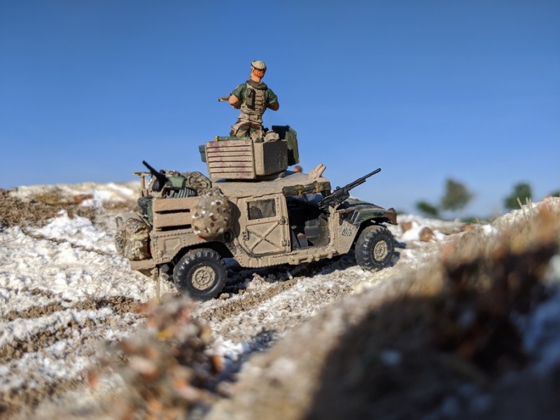 HMMWV GMV Dumvee Ground Mobility Vehicle, Military Wheels 1:72 von Theo ...