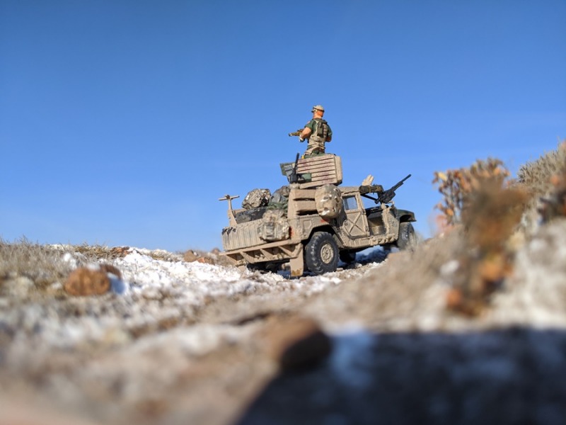 HMMWV GMV Dumvee Ground Mobility Vehicle, Military Wheels 1:72 von Theo ...