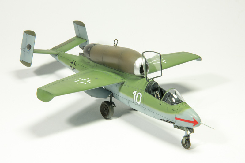 Heinkel He 162 A-2 Volksjäger, Tamiya 1:48 von Max Hauswald
