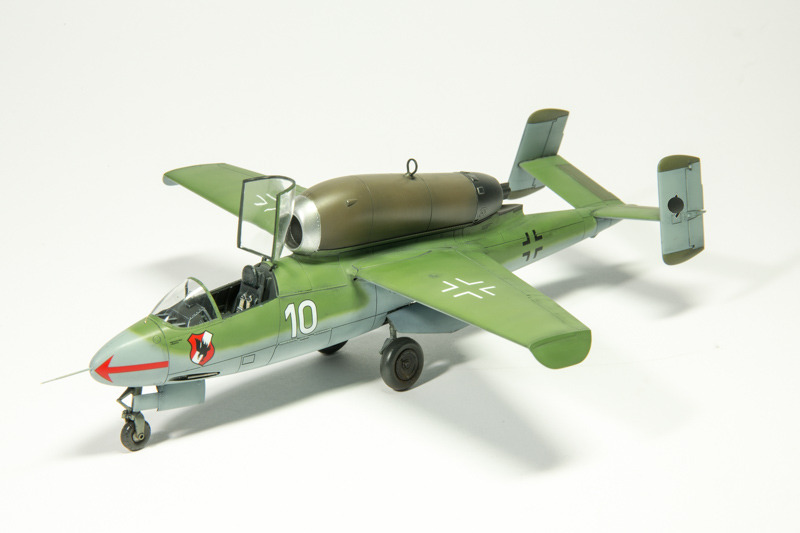 Heinkel He 162 A-2 Volksjäger, Tamiya 1:48 von Max Hauswald