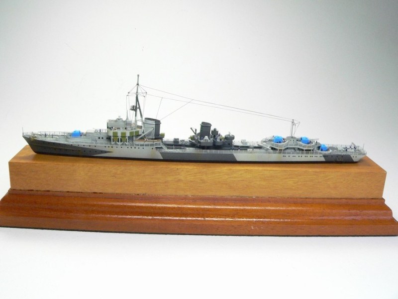 Zerstörer Z29, Trumpeter 1:700 von Matthias Pohl