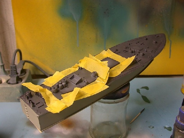 Vosper Motor Torpedo Boot, Airfix 1:72 von Frank Spahr