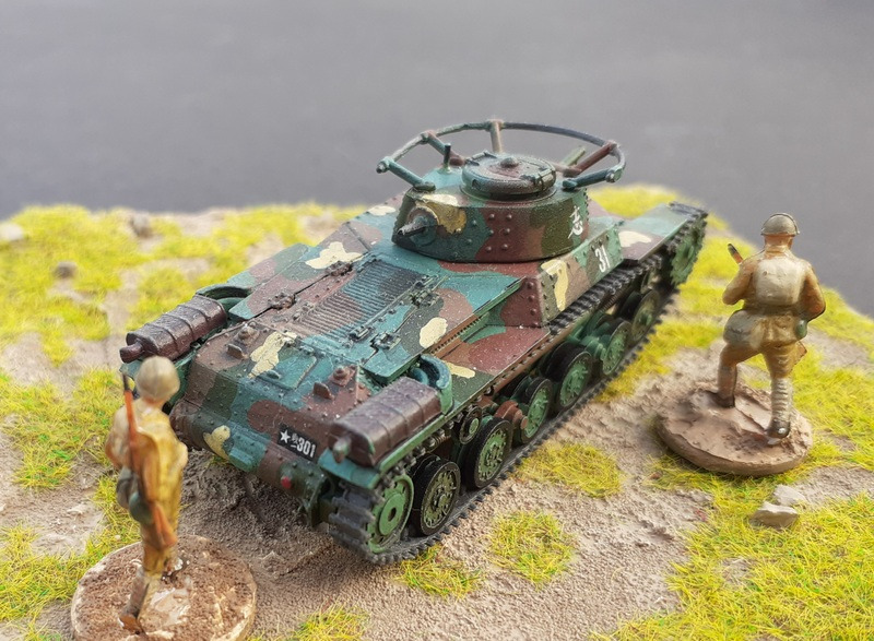 Type 97 Medium Tank Chi-Ha, Airfix 1:76 von Tom Klose