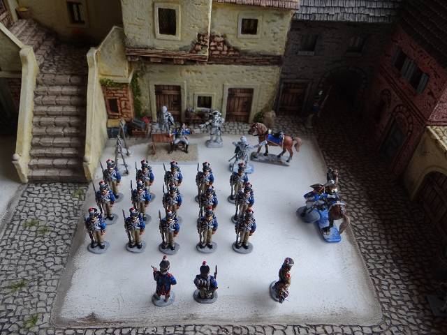 Französischer Generalstab 1806, Zvezda 1:72 von Wolfgang Hartung