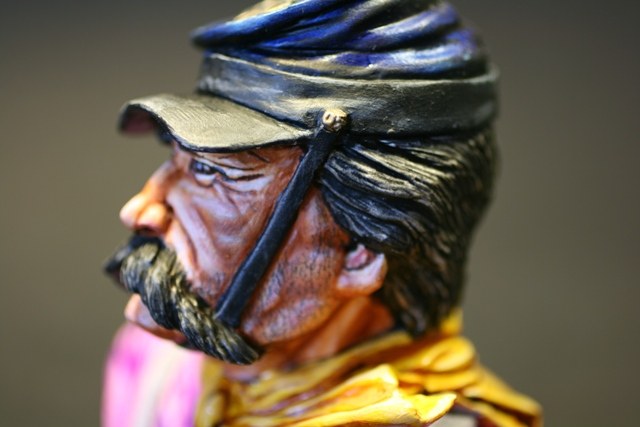 Old Veteran, Pony Soldiers Miniatures 120mm von Stephan Kolb